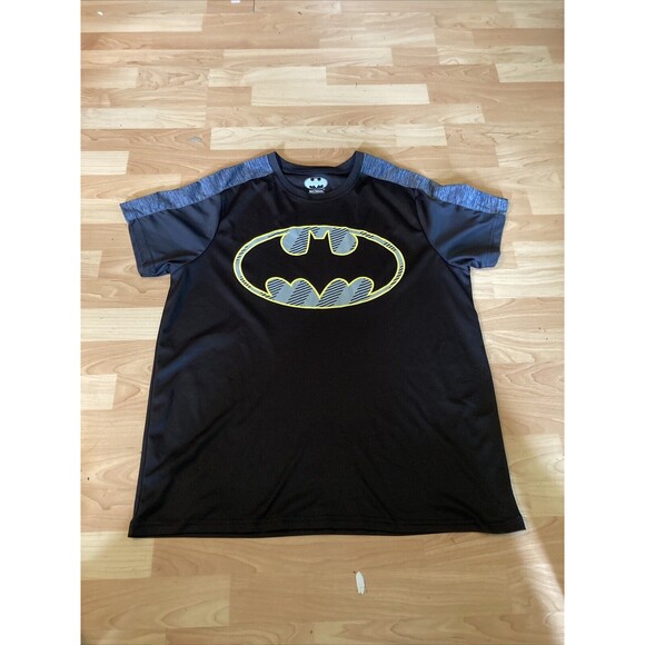 DC Comics | Shirts | Batman Logo Tshirt Dc Universe Black Gray Sz Xl ...